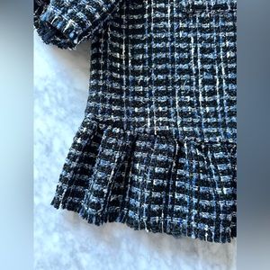 kate spade | Jackets & Coats | Nwt Kate Spade Flounce Sleeve Tweed ...